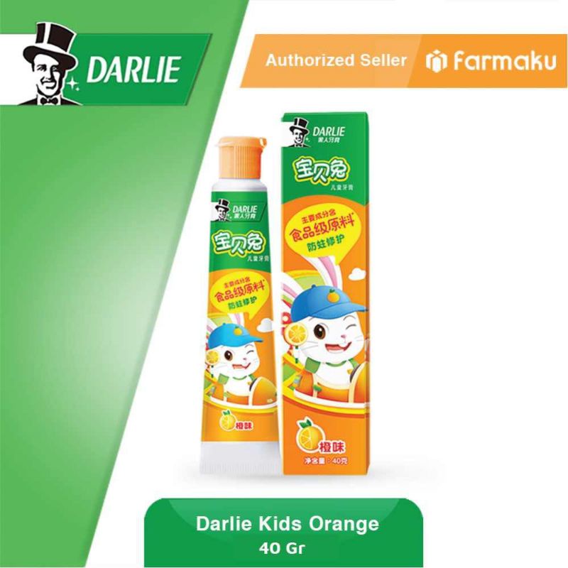 Darlie Kids Toothpaste Orange 40 gr / Children's Toothpaste / Children ...