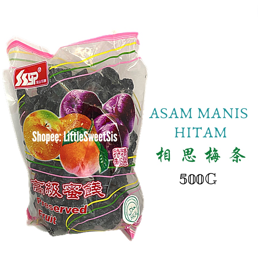ASAM MANIS HITAM/ASAM MANIS MERAH/ PRUNE KERING/ BUAH CINTA / ASAM ...