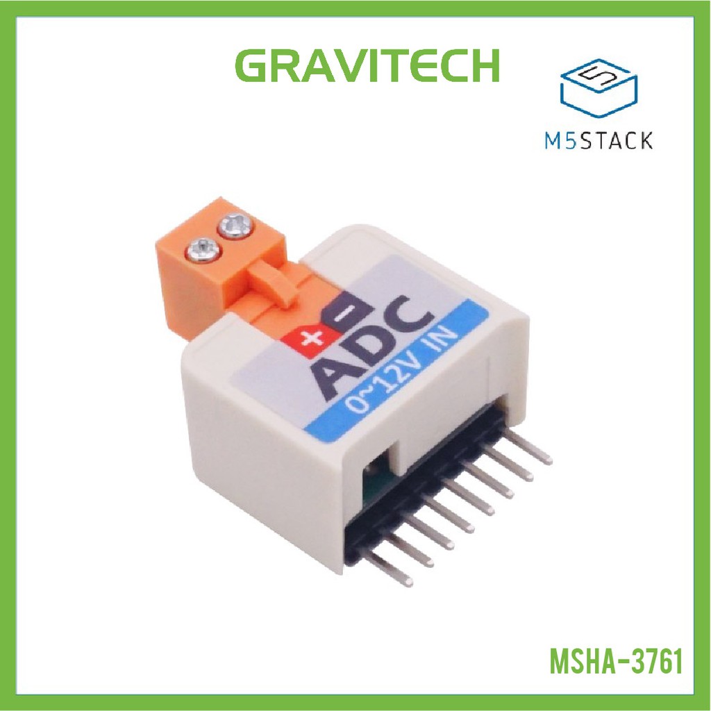 [Gravitechthai]M5StickC ADC HAT ADS1100-U069 | Shopee Malaysia