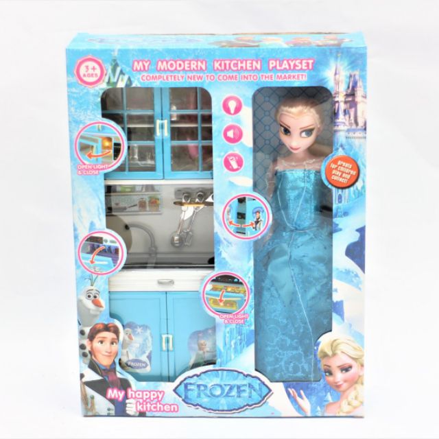(IN STOCK ) 🔥 Elsa Kitchen Playset 🔥 | Shopee Malaysia