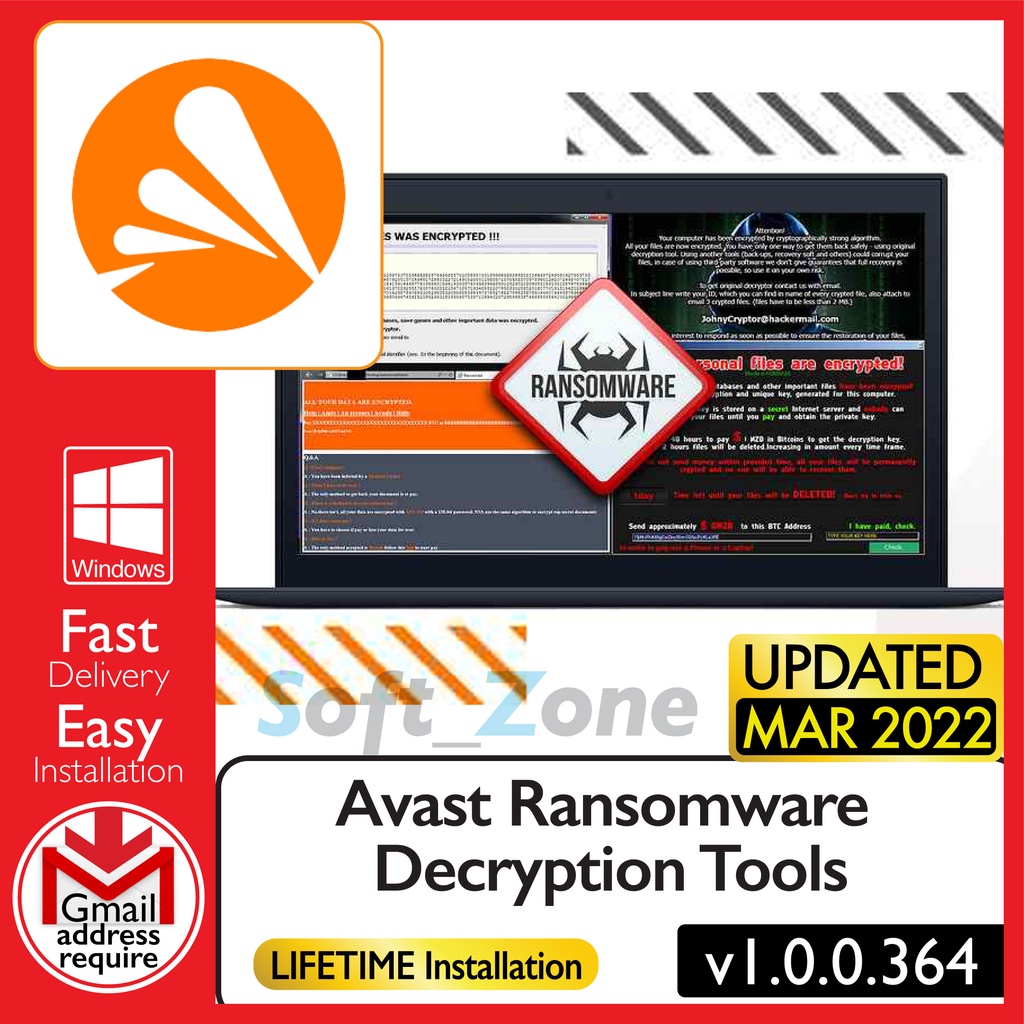 Avast Ransomware Decryption Tools 1.0.0.705 - over 20 Available ...
