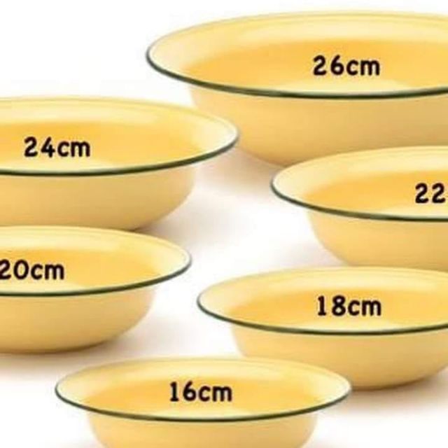 (6pcs) Mangkuk enamel klasik | Shopee Malaysia