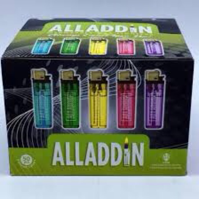 Lighter Aladdin 50 pcs | Shopee Malaysia