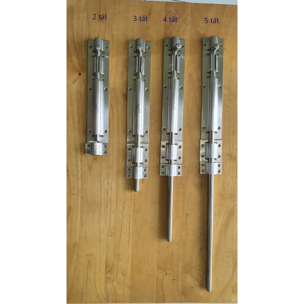 Stainless steel vertical door latch 10-20-30-40-50-60 cm long for all ...