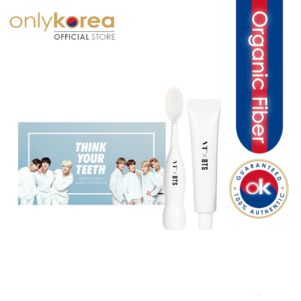 VT x BTS Jumbo Toothbrush - 2 Types [ Organic Fiber ] | Shopee Malaysia