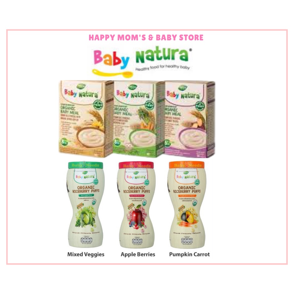 HALAL-Baby Natura Organic Baby Cereal Porridge + Organic Riceberry ...