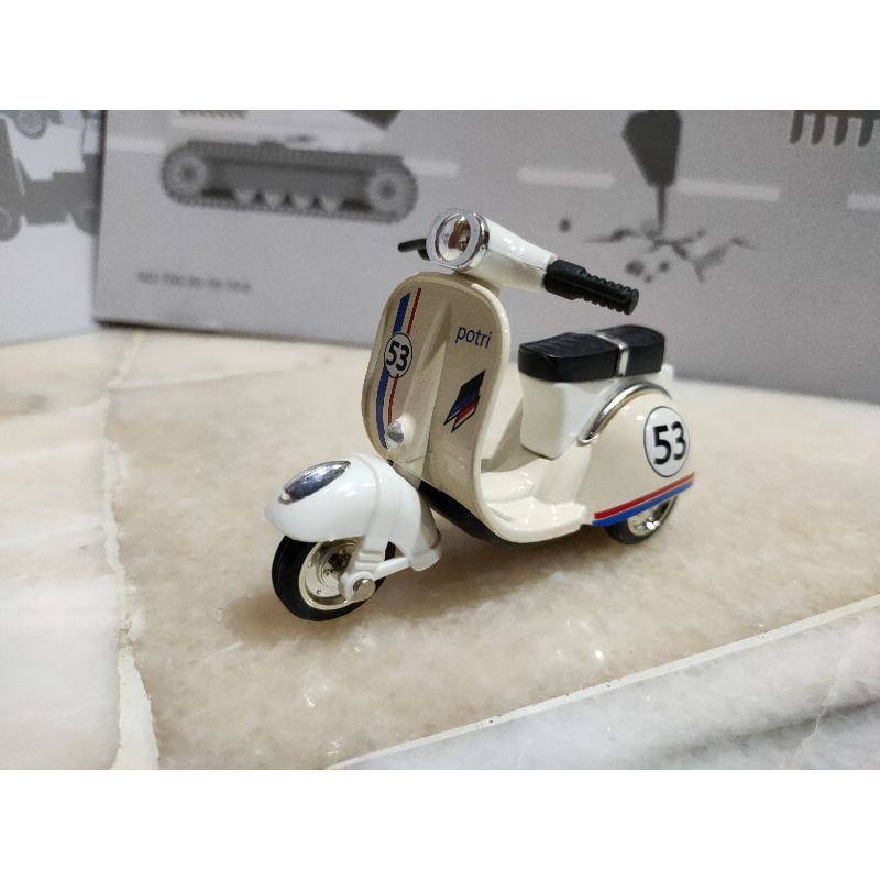 motor vespa diecast model collection body alloy campur plastik | Shopee ...