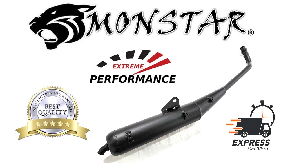 MODENAS MR 2 MR2 EXHAUST STANDARD EJM STD MUFFLER EKZOS MOTOR KRISS110 ...