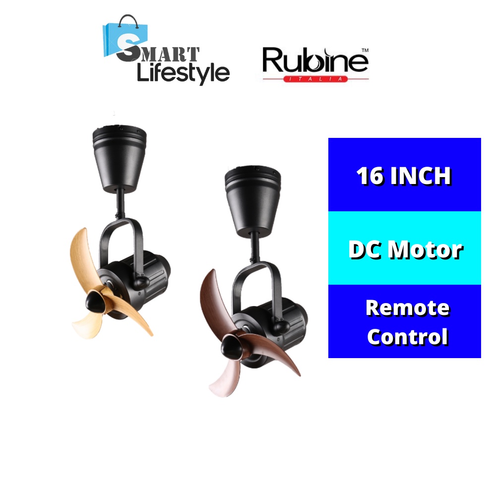 Rubine DC Designer Ceiling Fan With Remote Control | Shopee Malaysia