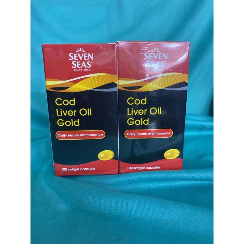 Clearance short exp Seven Seas Cod Liver Oil Gold 100’s/ 100’s+100’s ...