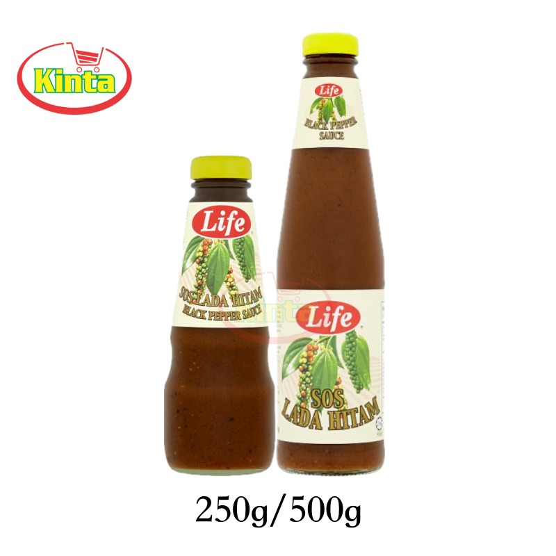 Life Black Pepper Sauce 250g/500g | Sos Lada Hitam | Shopee Malaysia