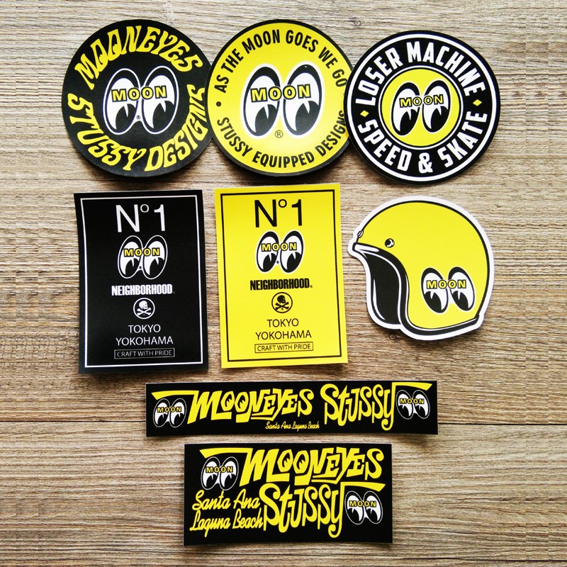 MoonEyes 3M Vinyl Sticker Batch 03 | Shopee Malaysia