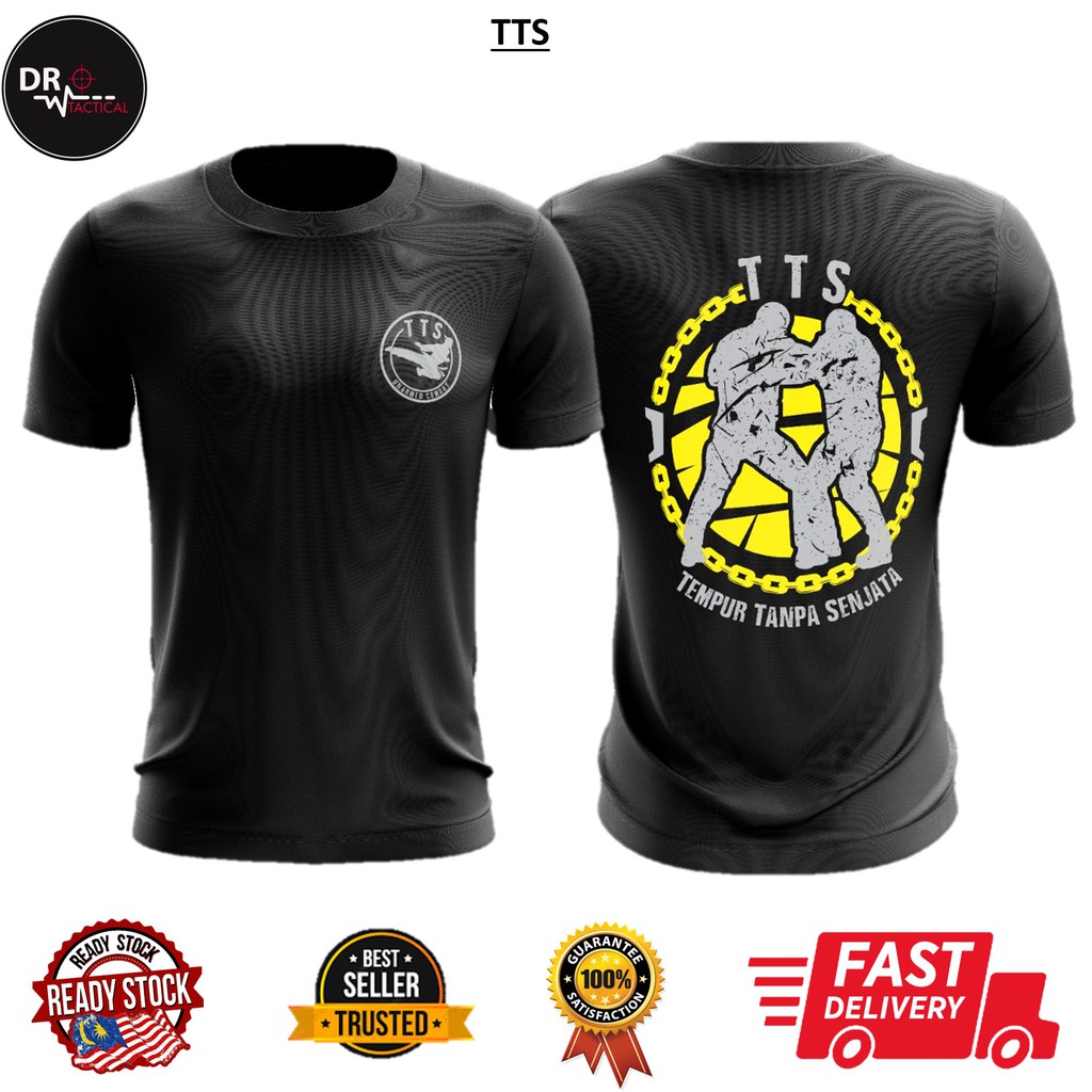 DR TACTICAL Ready stock Microfiber eyelet jersey inner unisex round ...