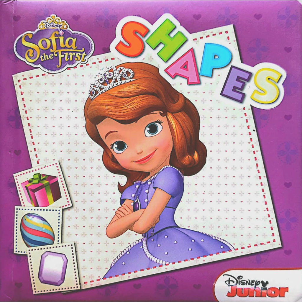 Disney Junior Sofia the First: Shapes (Padded Board Book) | Shopee Malaysia