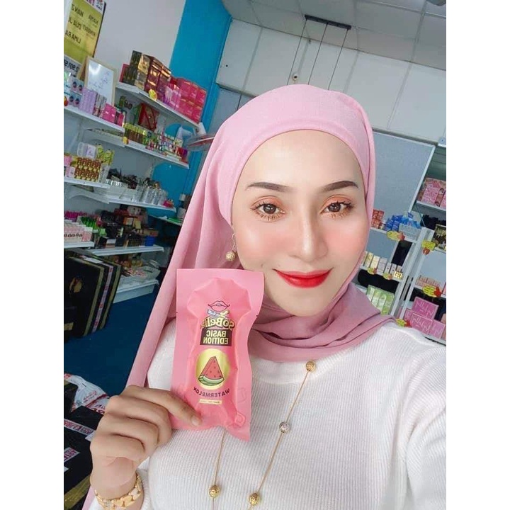 Liptint Sobella Lip Tint Set Fruit Flower Edition Lip Treatment Water ...