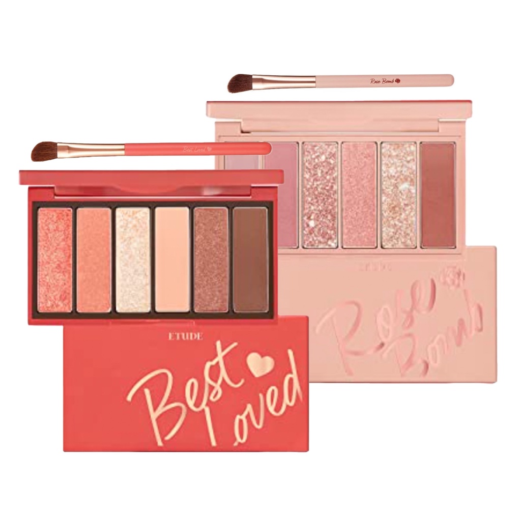 etude house play color eyes mini special kit best love, rose bomb ...