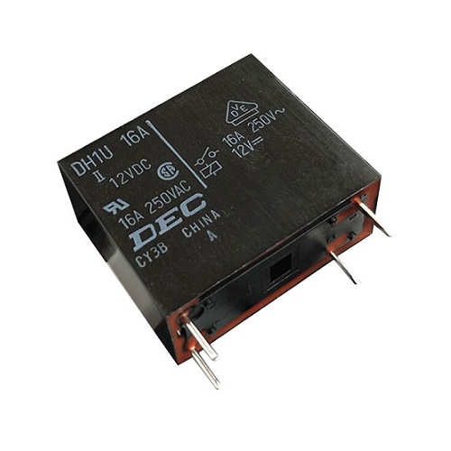 DEC China DH1U II 12VDC 12V DC 16A 250V AC 4 Pin Relay | Shopee Malaysia