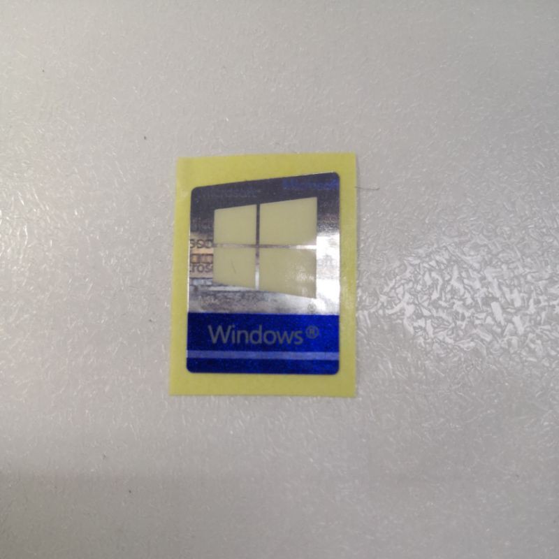 Metal Stickers Window 10 Pro Window 8 Nvidia Geforce GTX RTX CPU i9 i7 ...