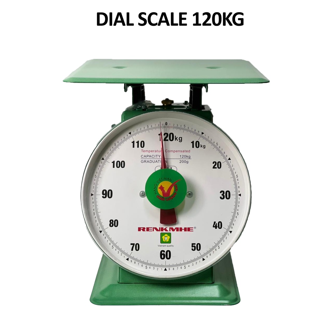 100Kg 120Kg 150Kg RENKMHE DIAL SPRING SCALE Mechanical Compression ...