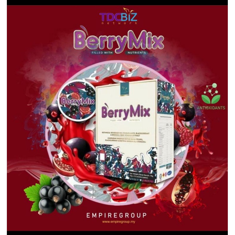 Berry Mix 💯 Original 100% 💥 (Halal)Dari HQ😍 | Shopee Malaysia