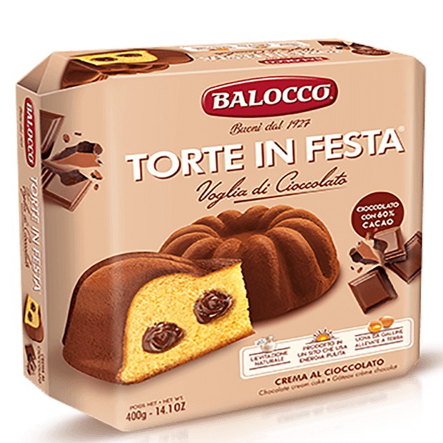 Balocco Torte in Festa Festive Cake, Naturally leavened Oven-Backed ...