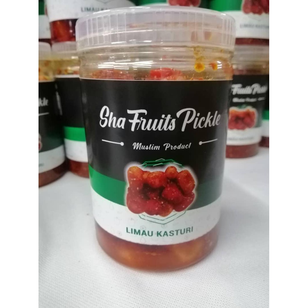 NEW PRODUCT!! [100% HOMEMADE] ACAR LIMAU KASTURI 450G PRODUK MUSLIM ...