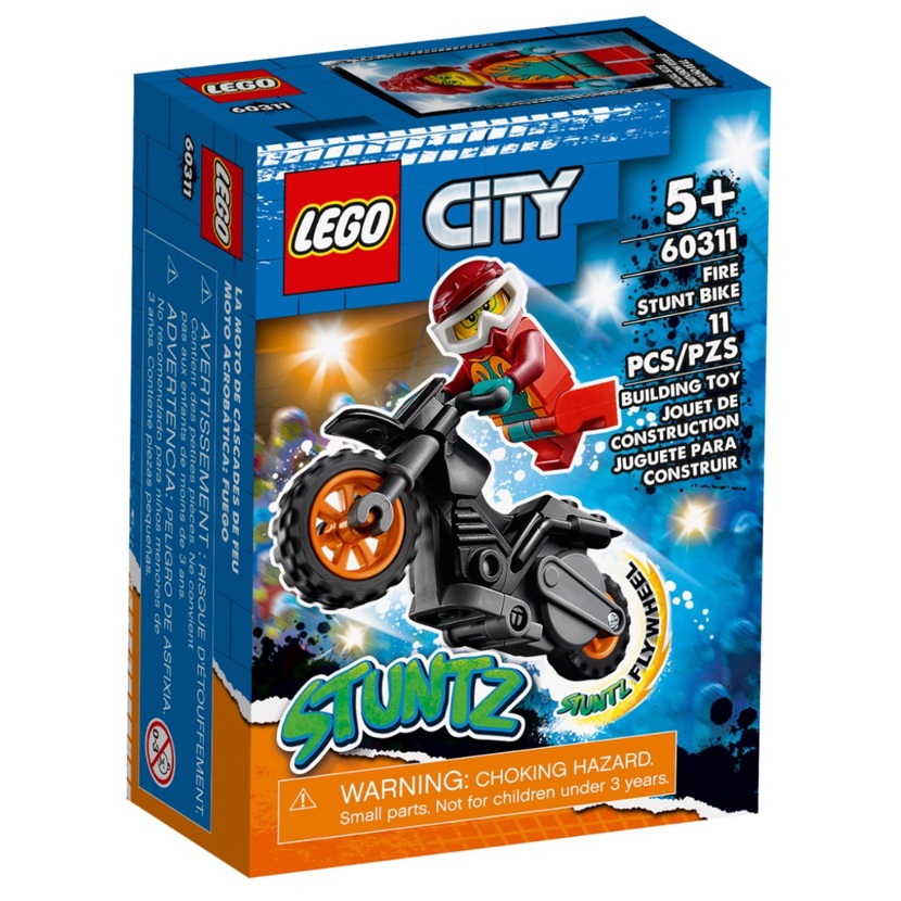 [BrickMonster] Lego 60311 City Fire Stunt Bike | Shopee Malaysia