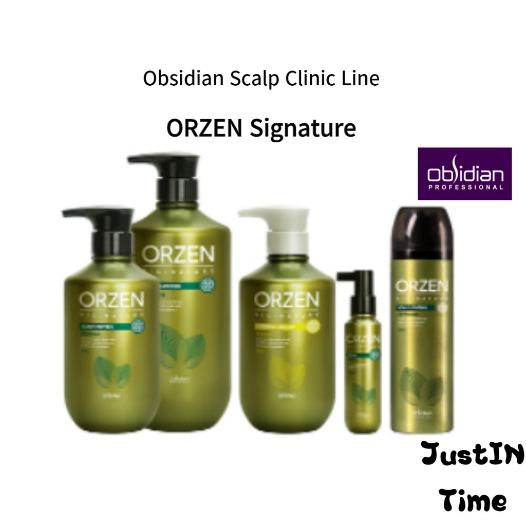 [Obsidian] ORZEN Signature Scalp Clinic (Scalp Control Shampoo ...