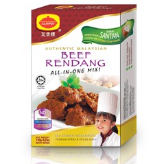 Claypot Beef Rendang Mix 120g (Rendang Daging) 1 Boxes X 6 | Shopee ...