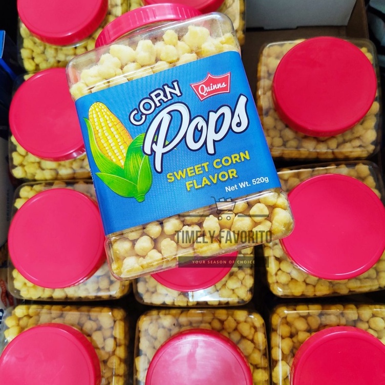 Quinns Corn Pops Sweet Corn Flavor (520g) | Shopee Malaysia Quinns Corn Pops Sweet Corn Flavor (520g) | Shopee Malaysia