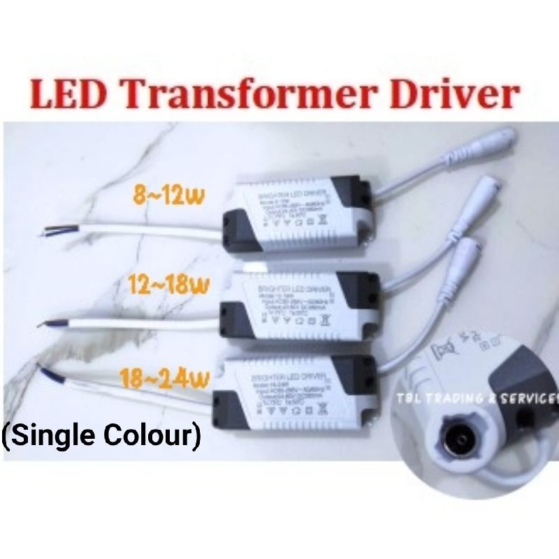 LED Driver 8-12w 12-18w 18w-24w (Single Colour) Isolated Constant ...
