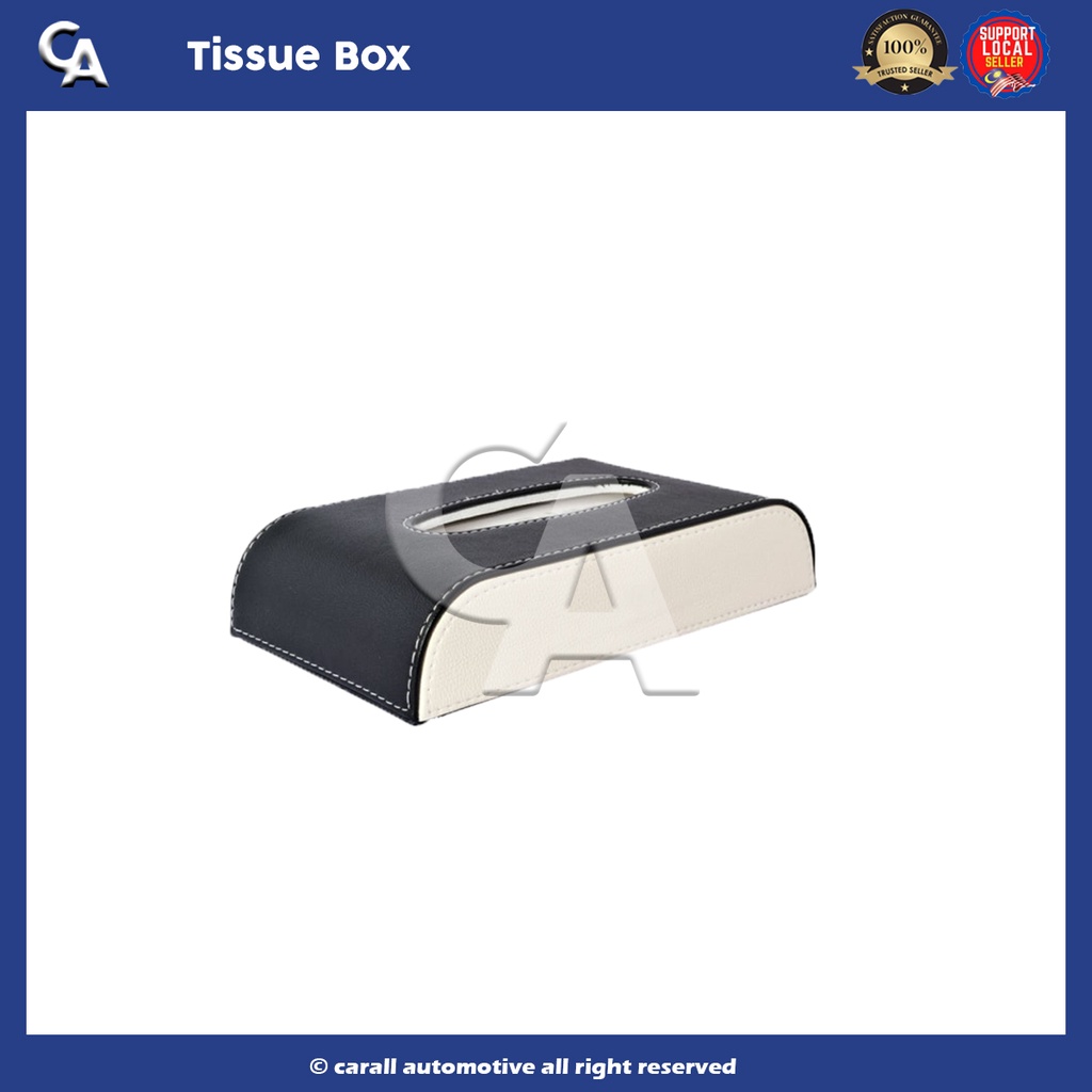 PVC Leather Car Tissue Box For Toyota Honda Prince Tisu Kereta ...