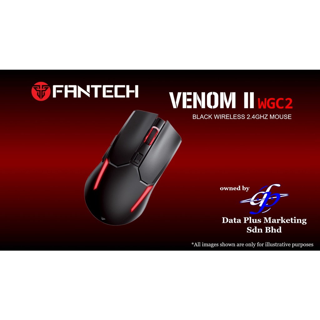 Fantech Venom II WGC2 Wireless 2.4Ghz Gaming Mouse | Shopee Malaysia