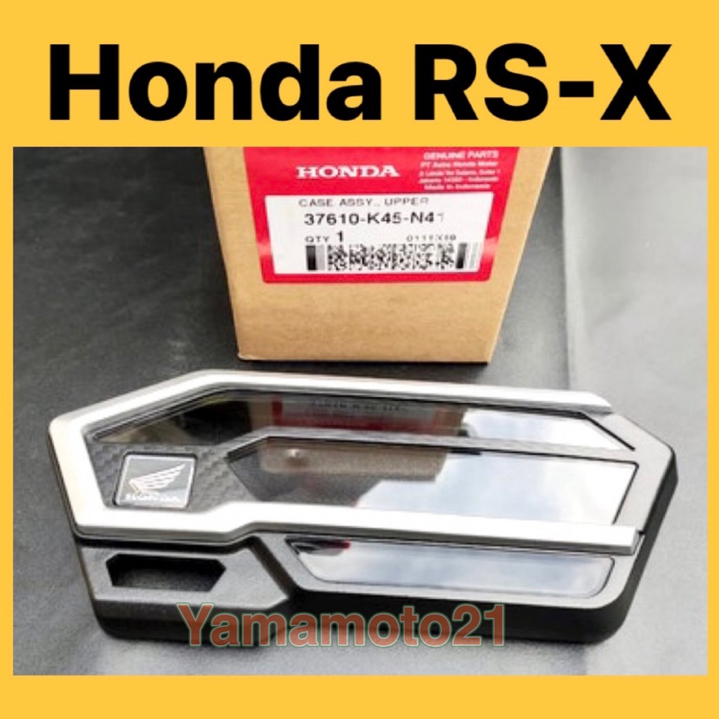 100% ORIGINAL HONDA RS-X RSX150 RSX 150 Meter Cover Len LENS CERMIN PENUTUP METER ASSY CARBON ...
