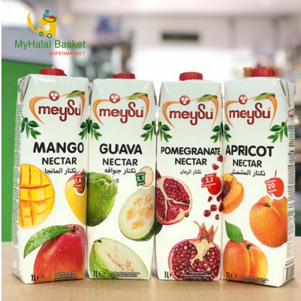 Meysu Fruit Juice 1L (Fruit Mix/Guava/Mango/Pomegranate) | Shopee Malaysia