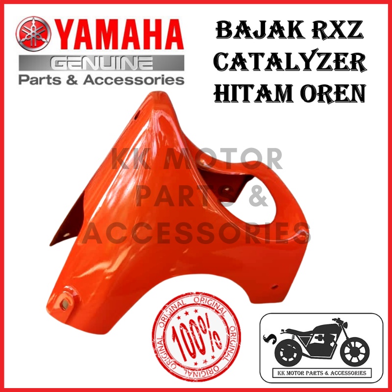 [100% ORIGINAL HLY !!!] YAMAHA RXZ BAJAK / ENGINE LOWER COVER HITAM ...