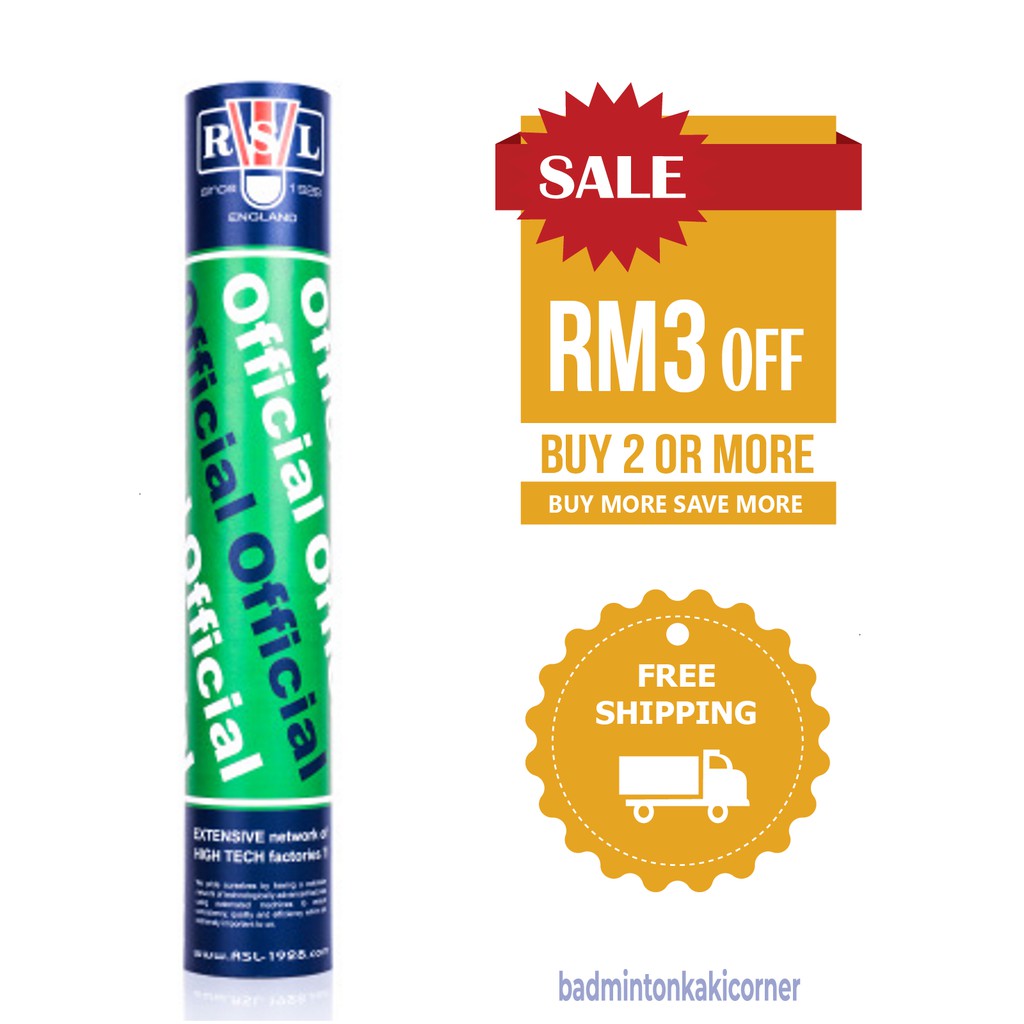 RSL Official Shuttlecock | Shopee Malaysia