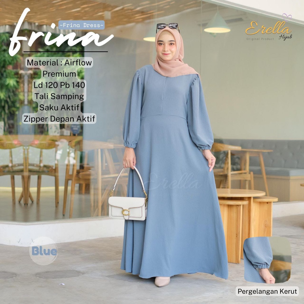 [Murce] Frina Dress Beautiful Premium Airflow Material by Erella Latest ...