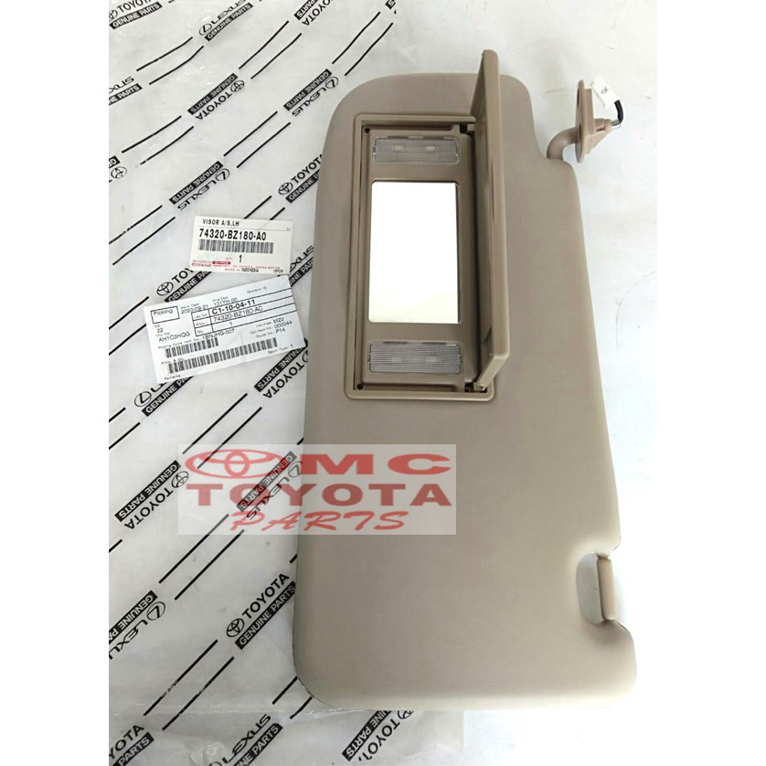 CAHAYA Sun Visor Left Light Resistance Toyota Rush Terios 74320-BZ180 ...