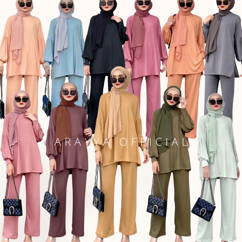 Ironless One Set Top and Pants Plain Long Sleeves Shirt Long Pants ...