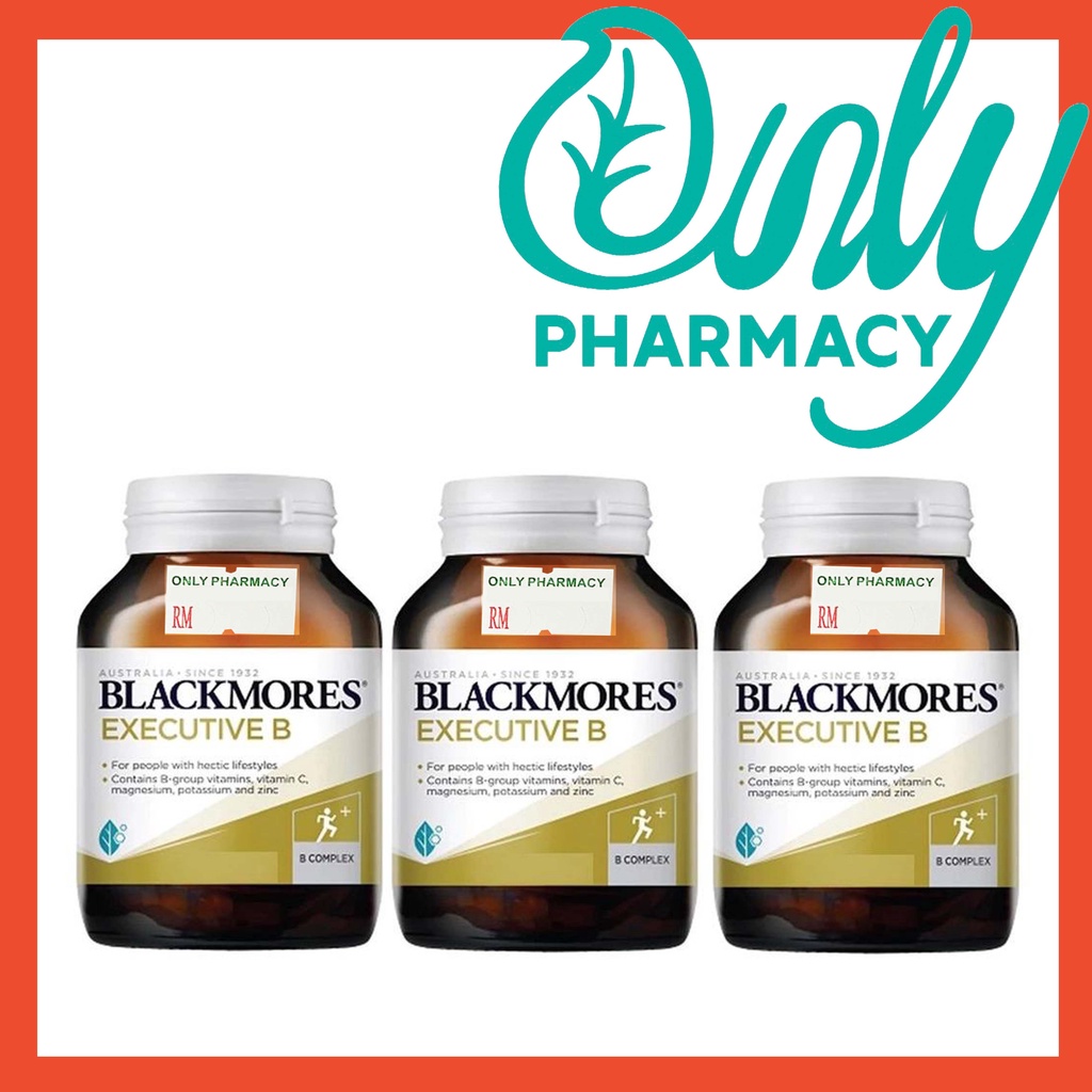 Blackmores Executive B 30s or 2x30s or 3x30s (Vitamin B complex ...