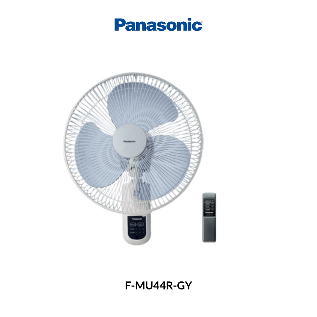 PANASONIC Wall Fan F-MU44R-GY / F-MU408-WT ( 40cm / 16” ) [Ready Stock ...