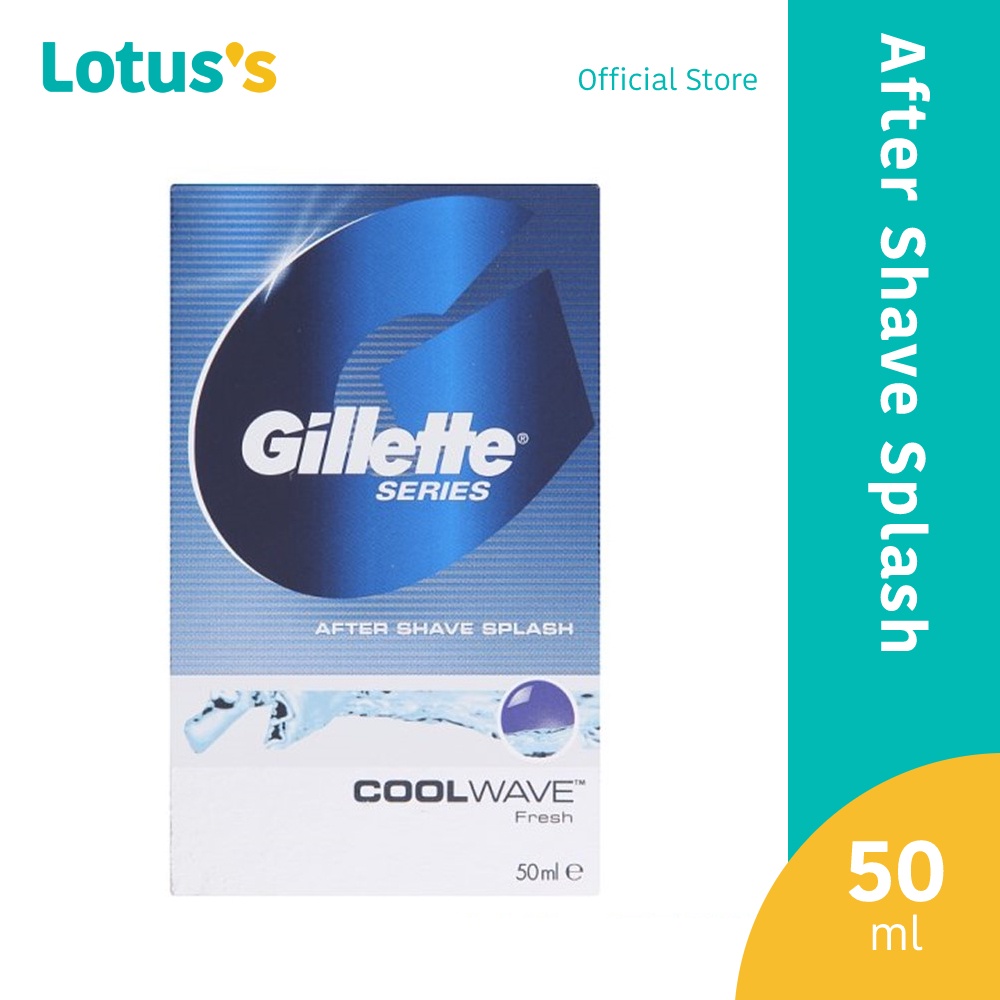 Gillette Series Cool Wave Fresh After Shave Splash (50Ml) | Shopee Malaysia