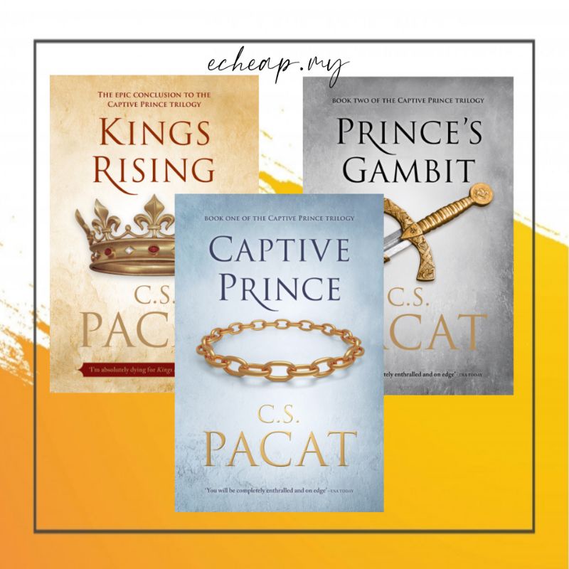 The Captive Prince Trilogy (3 book series) by C. S. Pacat (Author) | Shopee Malaysia