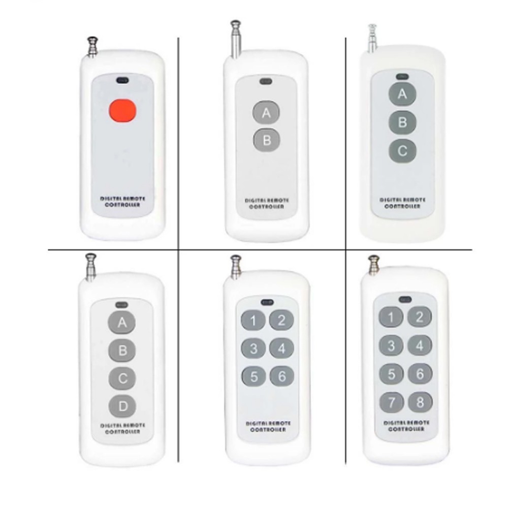 500m 1CH 2CH 3CH 4CH 6CH 8CH 1 2 3 4 6 8 CH Channel RF Wireless Remote ...