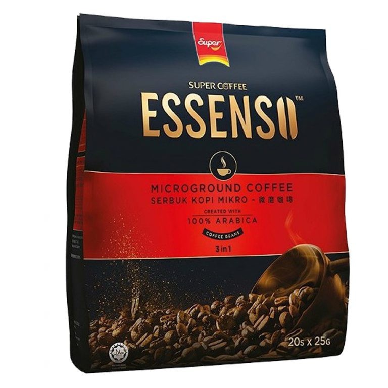 Essenso Microground Coffee 3 in 1 Coffee Beans 25G X 20 Sachets 1674124 ...