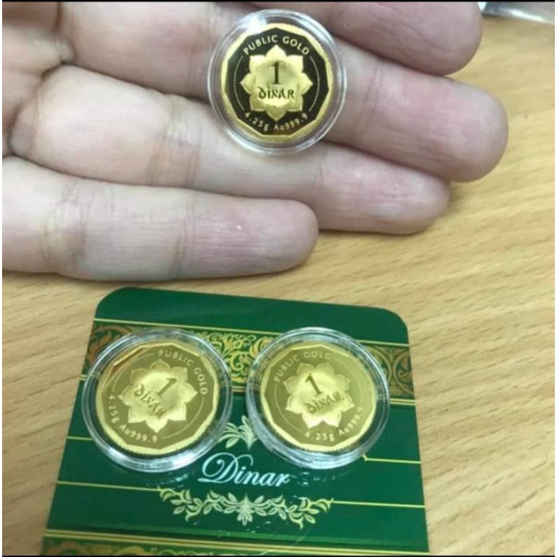 GOLD 1 DINAR KETULENAN 999% / TOLONG CHAT SAYA SEBELUM BUAT PEMBAYARAN ...