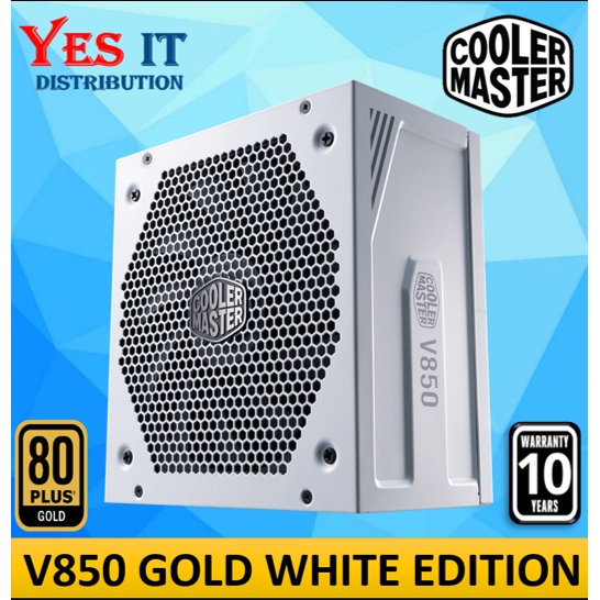 COOLER MASTER V850 Gold V2 BLACK / WHITE 80 PLUS GOLD SEMI-FANLESS FULL ...