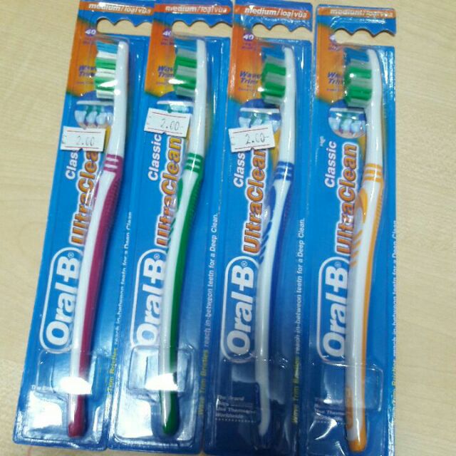 Oral B Toothbrush Classic Ultra Clean | Shopee Malaysia