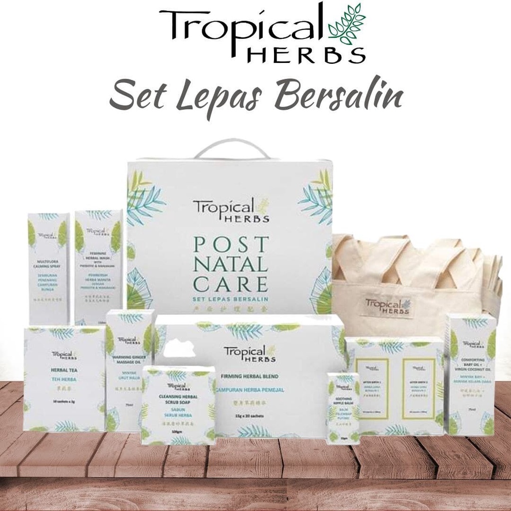 [AMWAY STORE] SET BERSALIN/ SET BERPANTANG TROPICAL HERBS POST NATAL ...